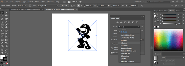 Illustrator auto trace | Learn How to use Auto Trace feature in ...