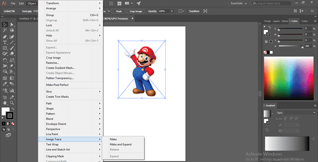 Illustrator Auto Trace Learn How To Use Auto Trace Feature In Illustrator 