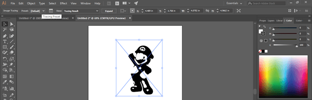 Illustrator Auto Trace Learn How To Use Auto Trace Feature In 