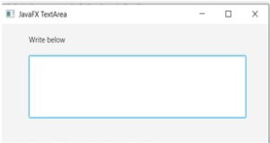 JavaFX TextArea | Unlimited Character to Input Information