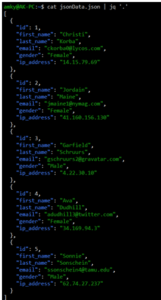 Linux JQ | How does JQ Command Work in Linux with Examples