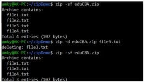 Linux Zip Multiple Files | How to Zip Multiple Files in Linux with ...