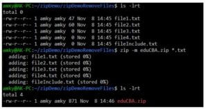 Linux Zip Multiple Files | How to Zip Multiple Files in Linux with ...