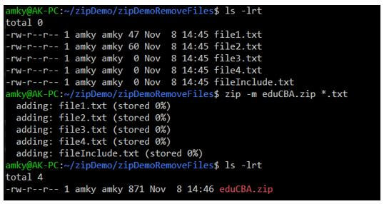 Linux Zip Multiple Files How To Zip Multiple Files In Linux With Examples 
