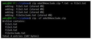 Linux Zip Multiple Files | How to Zip Multiple Files in Linux with ...