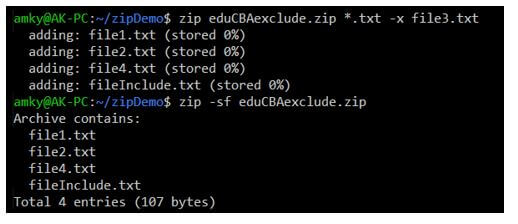 Linux Zip Multiple Files How To Zip Multiple Files In Linux With Examples 