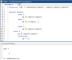 Nargin Matlab | Learn the Use and Examples of Nargin Matlab