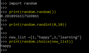 Python Modules - Different Modules and Examples