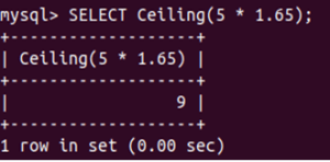 SQL Ceiling | Syntax and Examples of SQL Ceiling