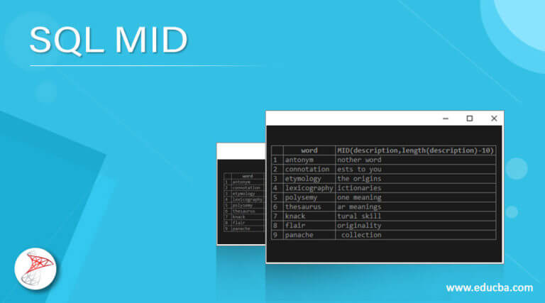 Sql Mid How Sql Mid Works And Examples With Code Implementation 1915