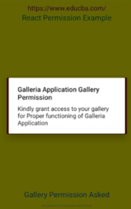 React Native Permissions | Working of React Native with Examples
