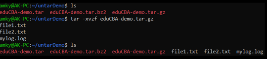 Linux Untar How Untar Command Works In Linux With Examples 