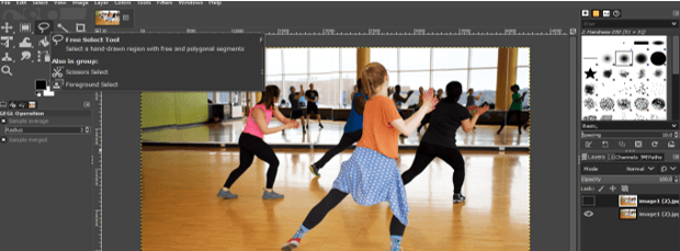 Blur Effect in GIMP | Illustrations to create Blur Effect in GIMP