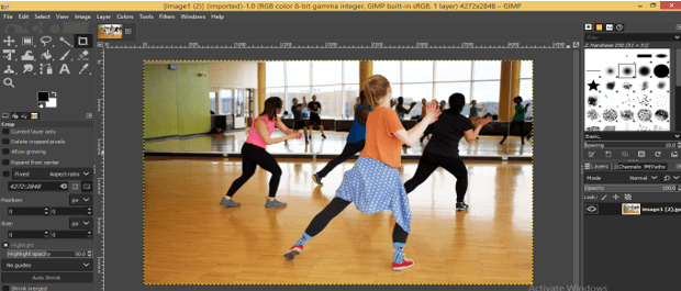 Blur Effect in GIMP | Illustrations to create Blur Effect in GIMP