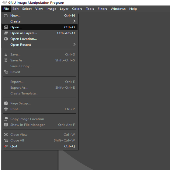 GIMP Change Background Color Steps To Change Background Color