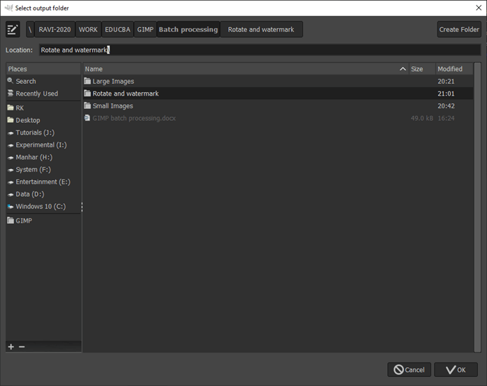 GIMP batch processing | Learn how to perform batch processing in GIMP?