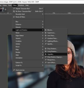 GIMP blur background | Different Steps of GIMP blur background