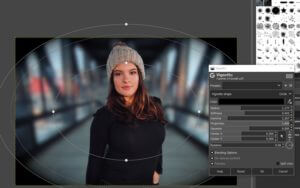 GIMP blur background | Different Steps of GIMP blur background