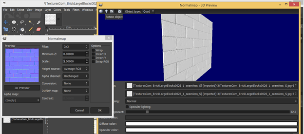GIMP Normal Map How To Perform Normal Map In GIMP 