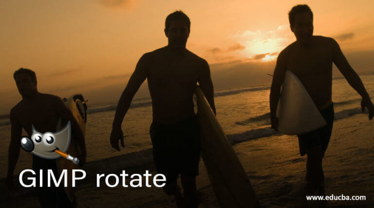 GIMP rotate | Learn how we can perform a rotation in GIMP?