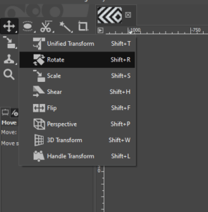 GIMP rotate | Learn how we can perform a rotation in GIMP?