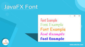 JavaFX Font | Syntax and Examples of JavaFX Font