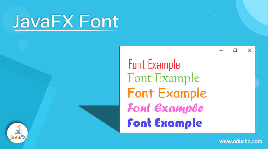 JavaFX Font Syntax And Examples Of JavaFX Font