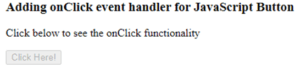 JavaScript Button | Syntax and Examples of Java Script Button