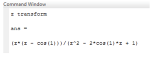 Matlab Z Transform | Examples of Matlab Z Transform