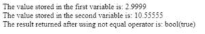 PHP not equal | Working and examples of not equal Operator in PHP