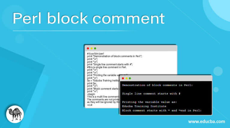 Perl Block Comment Learn How To Declare Block Comments In Perl