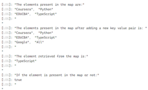 TypeScript Dictionary | Working of dictionary or map in TypeScript