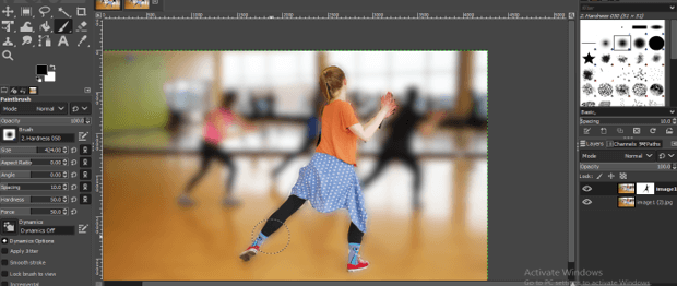 Blur Effect in GIMP | Illustrations to create Blur Effect in GIMP