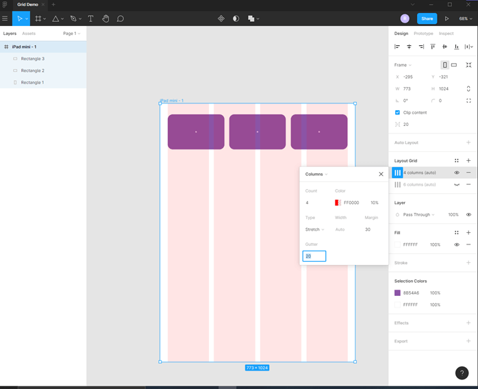 Figma Grid Learn The Steps On How We Use The Grid In Figma 