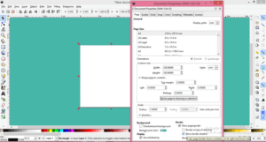Inkscape background color | Learn How to set the Background color?
