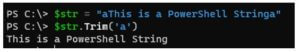 PowerShell Trim | How Trim Function Works in PowerShell | Examples