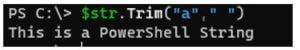 PowerShell Trim | How Trim Function Works in PowerShell | Examples