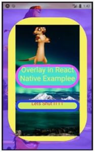 React Native Overlay | Examples of React Native Overlay