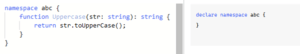 TypeScript namespace | Learn the Working of TypeScript namespace