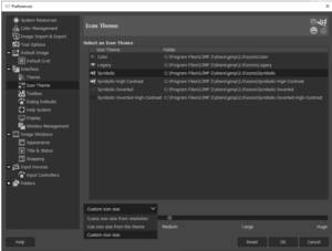 GIMP Toolbox | Creating a Single Column Layout for Toolbox