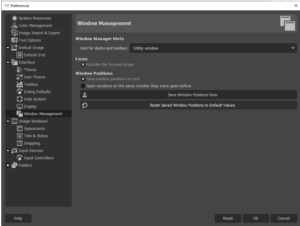 GIMP Toolbox | Creating a Single Column Layout for Toolbox