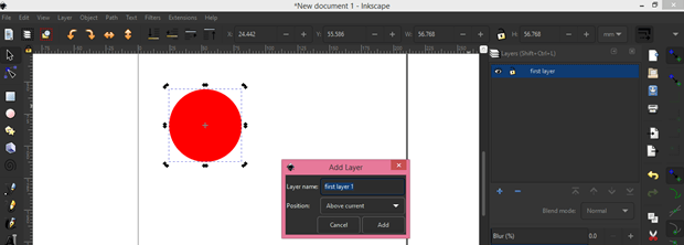 Inkscape layers | Learn How to create Layers and use them in Inkscape?