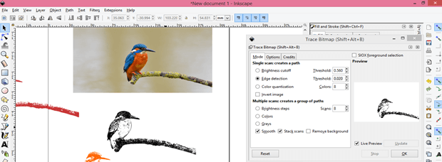 Inkscape trace bitmap | Learn How to trace Bitmap in Inkscape?