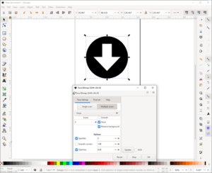 Inkscape transparent background | how to make transparent background?