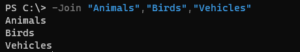 PowerShell join string | Learn How does the PowerShell Join string works?