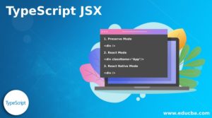 TypeScript JSX | Working of JSX in TypeScript | Examples