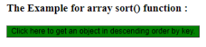 jQuery Array Sort | Working of the jQuery Array Sort() Function
