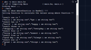 Haskell Where | How does where function work in Haskell?