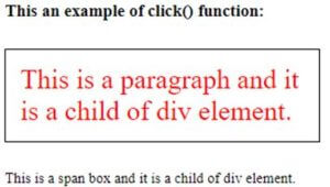 jQuery click | Working of jQuery click() Function | Examples