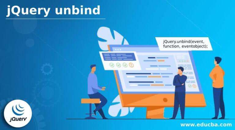 jQuery unbind | Working of jQuery unbind() Function | Examples